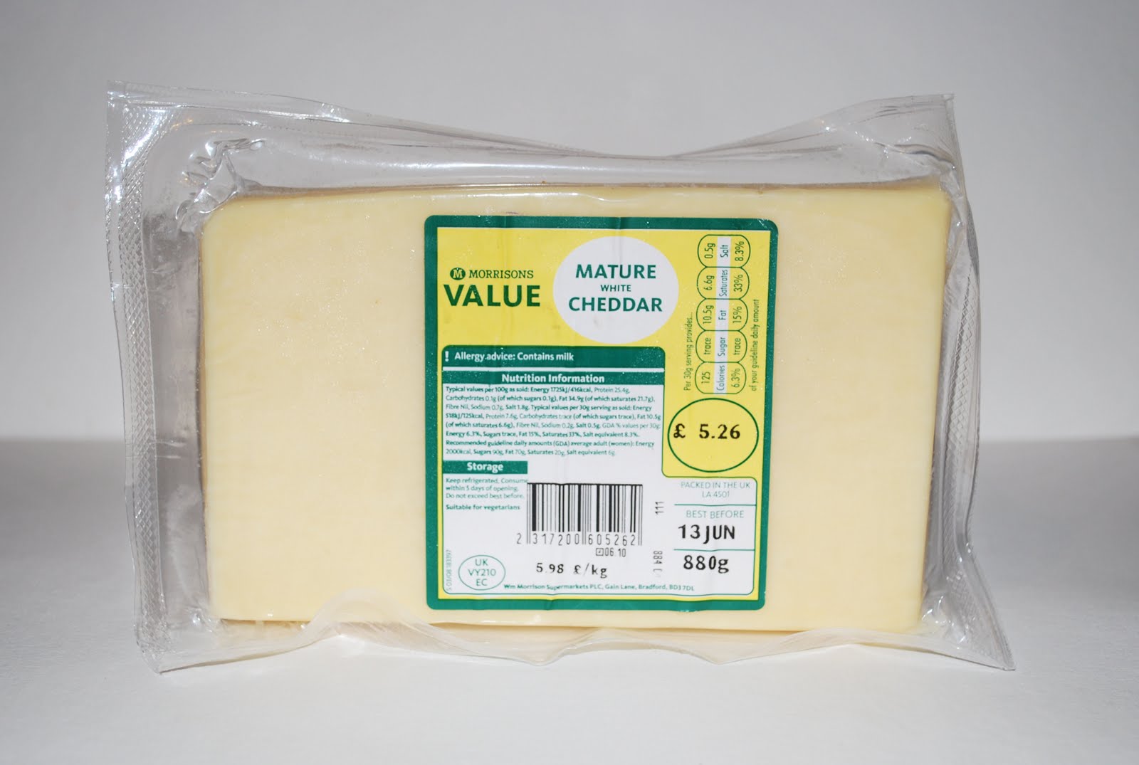 Design Practice: Morrisons Value Range