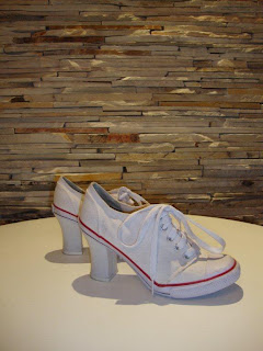 O Brechó da Gel: All Star de Salto Alto Original Branco