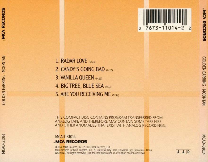 My Music Collection: Golden Earring