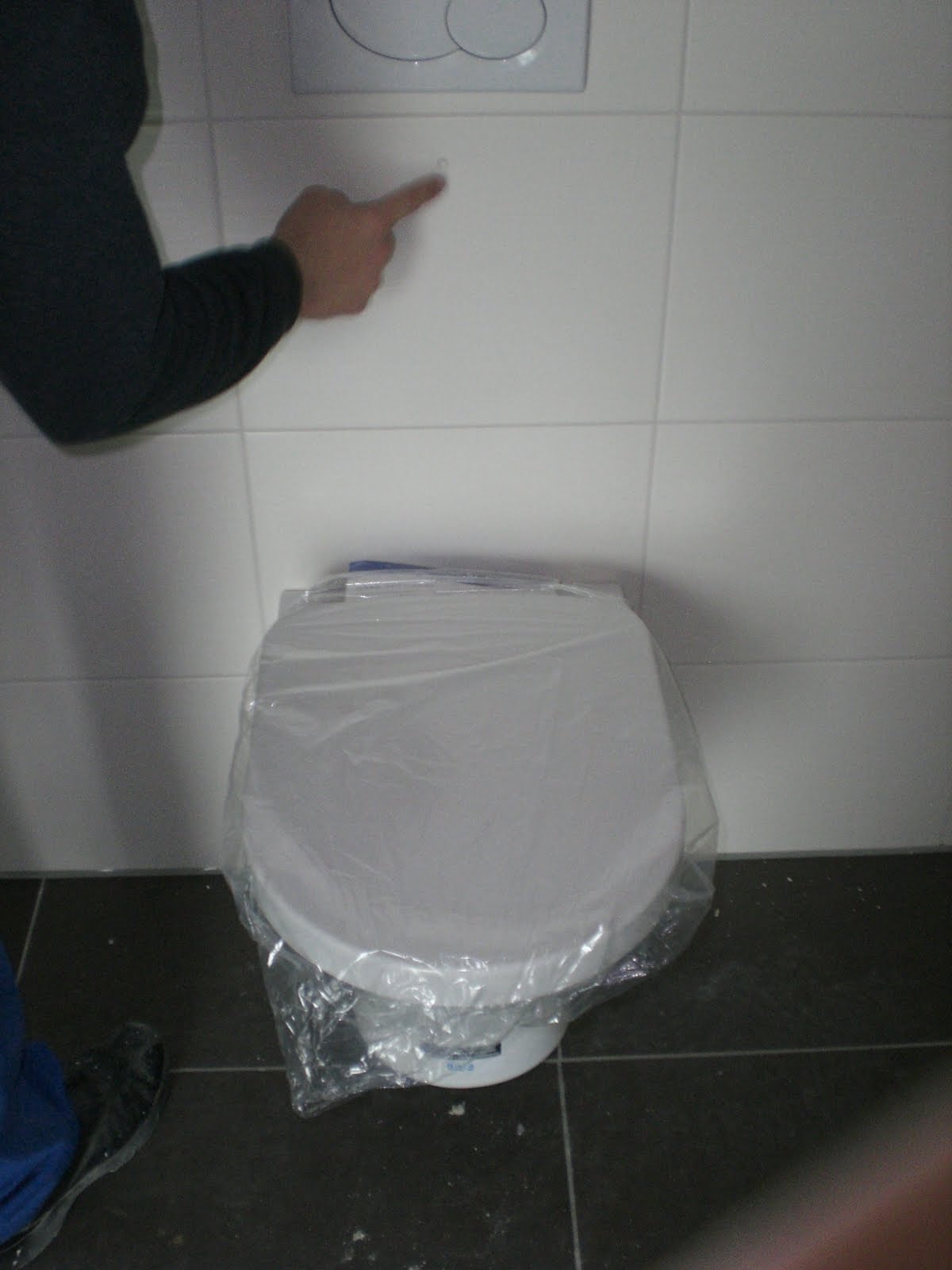Badsysteme, aufputz spülkasten: Wc deckel stopper