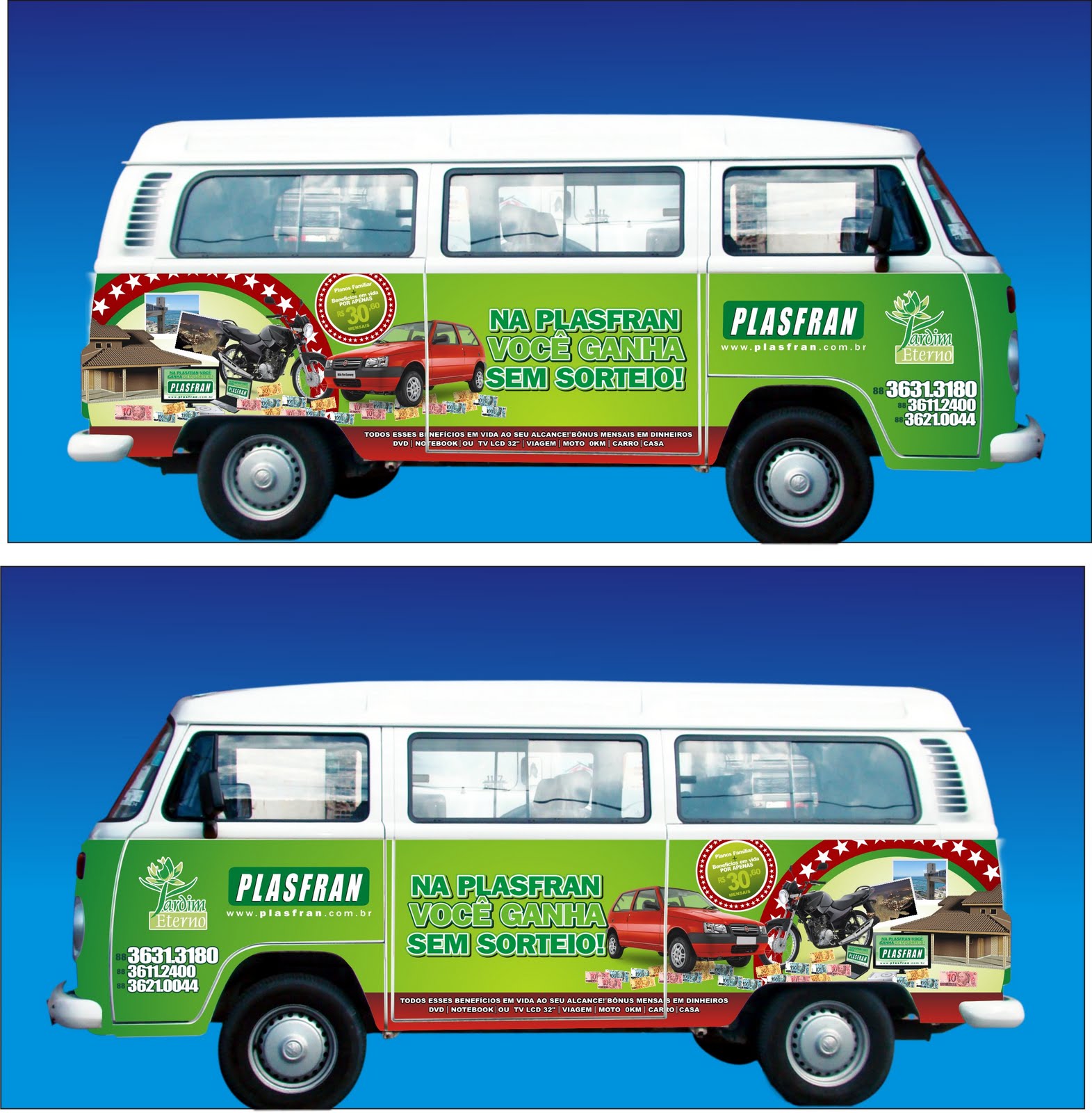 AURÉLLIO designer: envelopamento de KOMBY