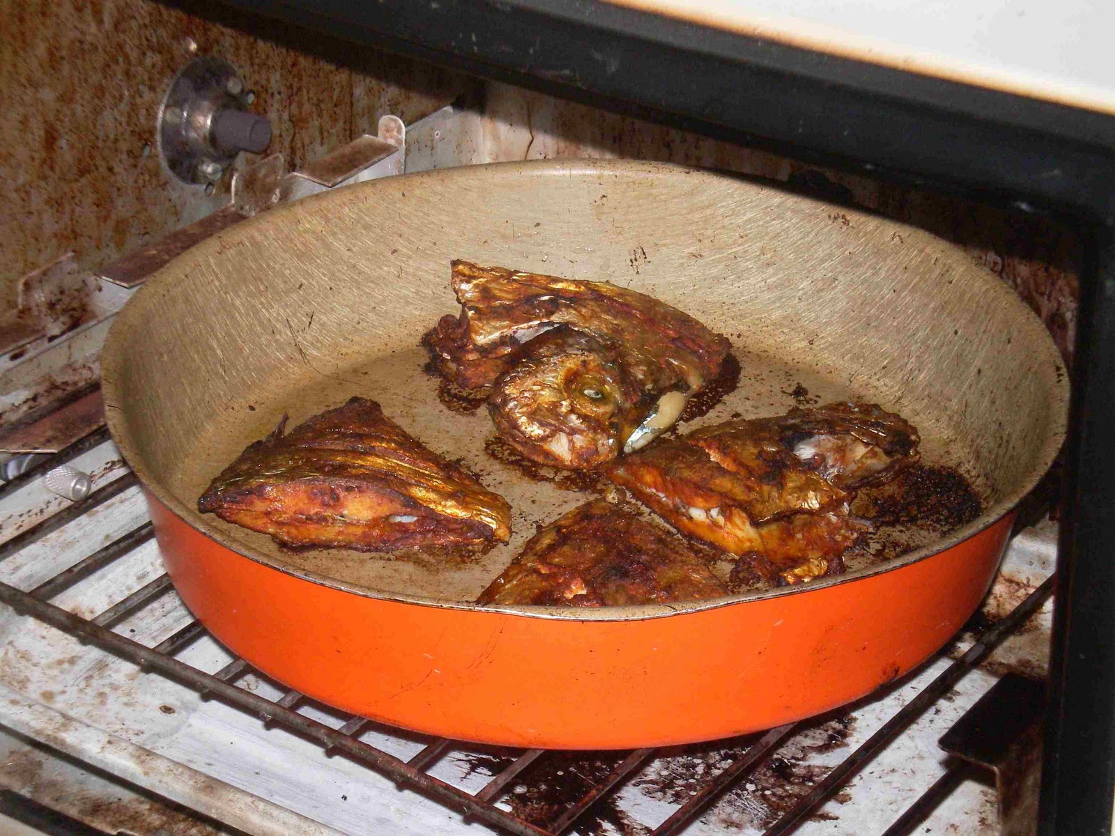 Foodie Delights Bangalore - Life n Spice: Blue Trevally Baked ( Vatta Fish)