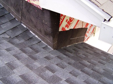 Ramelli Building & Remodeling Blog: Roof Replacement - Cheek Wall