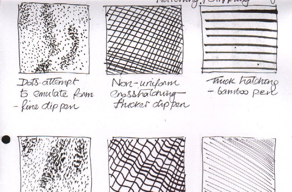 annidraw: Mark Making and Tone Mark Making Techniques – Hatching and ...