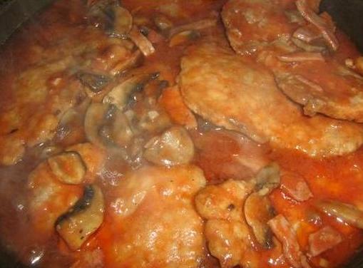 adamarg's blog: Escalop de porc cu ciuperci