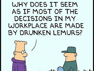 Dan's New Job Adventures: Fired for posting Dilbert cartoon