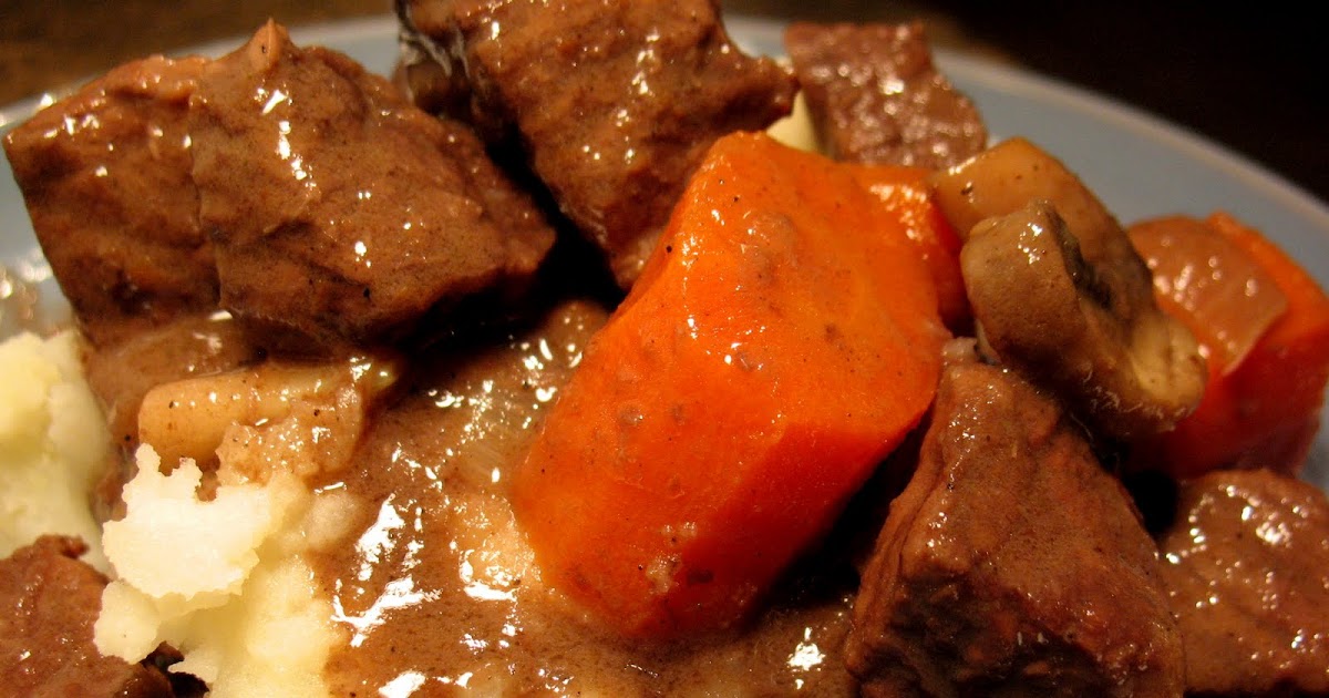 Merlot Braised Beef for 2 ~ Chasing Tomatoes