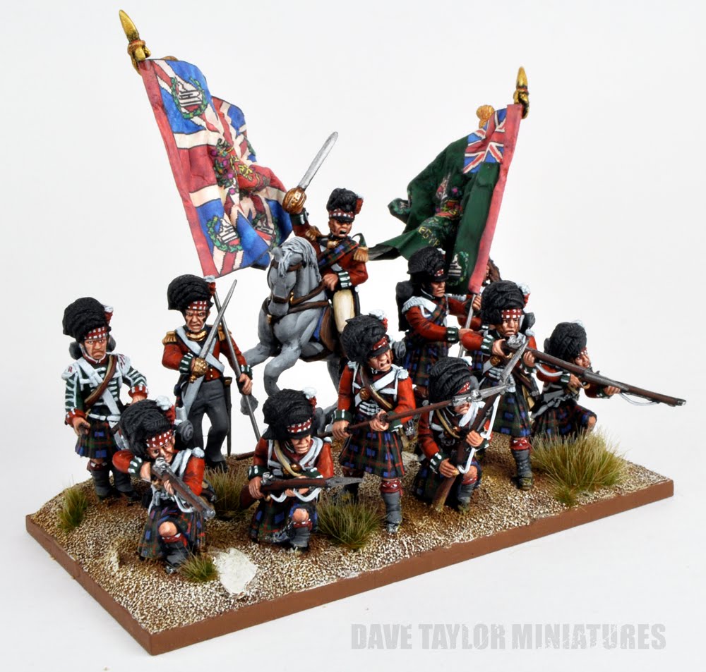 davetaylorminiatures: More of the 79th Regiment of Foot (Cameron ...