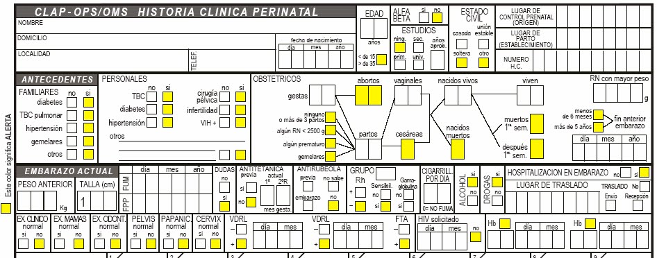Cursada de Obstetricia Hospital Rivadavia UBA: Control Prenatal