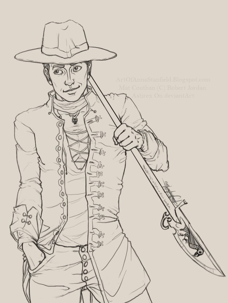 The Art Of Anna Stansfield: Matrim Cauthon