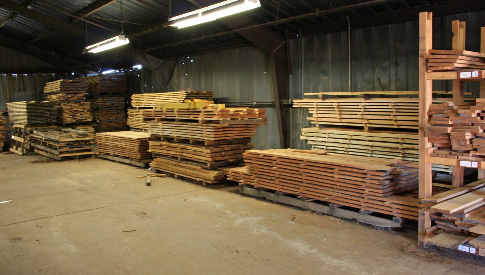 Lumber Logs' blog: Restoring the white oak lumber inventory