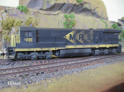 Gílser ferreo trens: C30-7 MP MRS