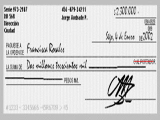 Intro a las Actividades Comerciales: El Cheque