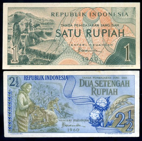 uang kuno: 23. Uang kertas Republik Indonesia