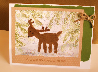 Happy Heart Handmade: Hero Arts Challenge- Torn Paper