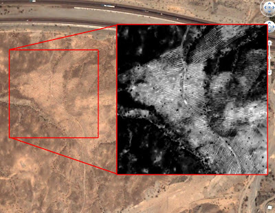 The View From Above: Topoc Maze, near Needles, California