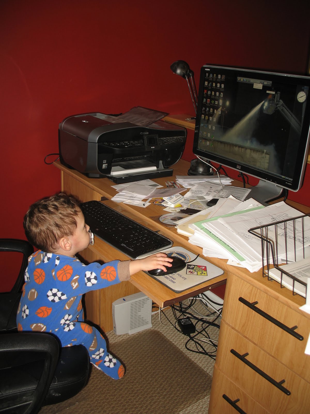 The Newman Family: Future Computer Programmer?