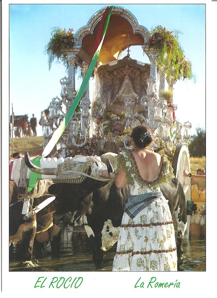 A Plethora of Postcards: El Rocio, Spain