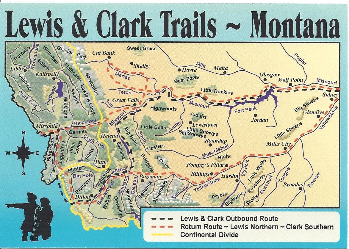 A Plethora of Postcards: Montana