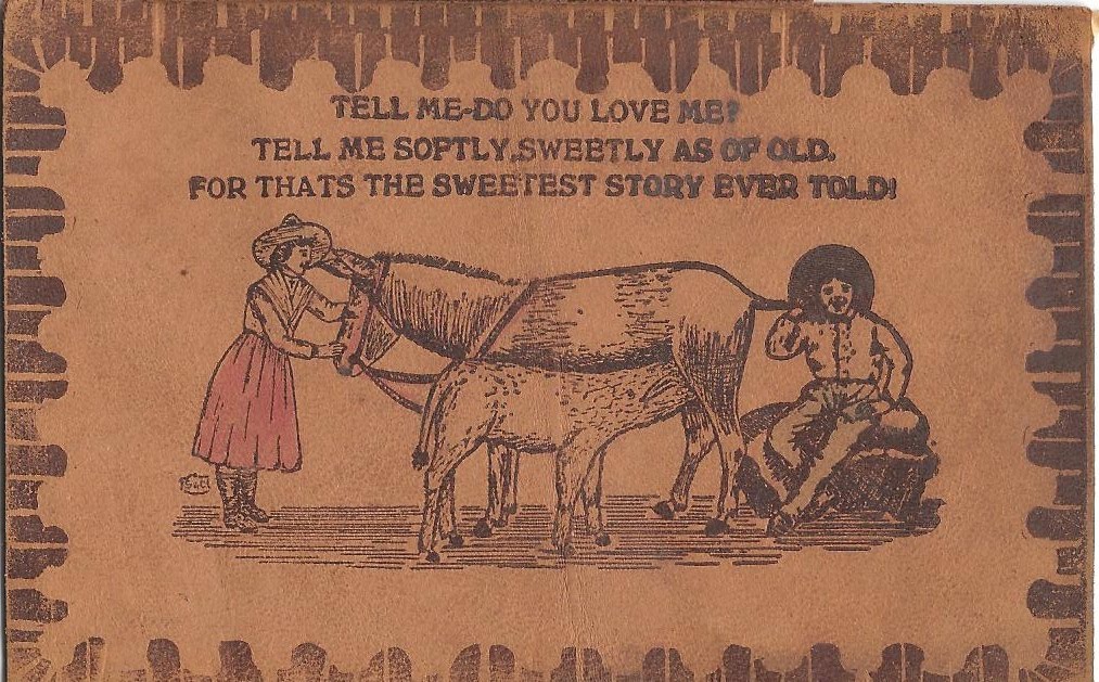 A Plethora of Postcards: Leather Postcards