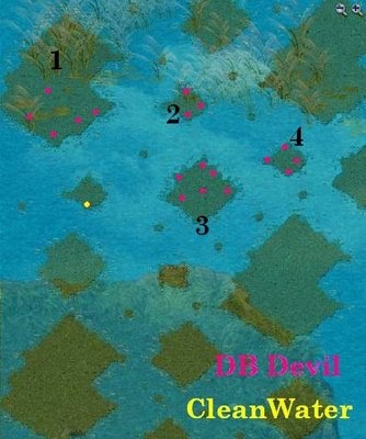 testes: Mapa do DB Devil (Monstro da DB) e Horários