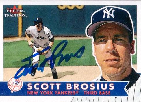 Card Buzz: Featured autograph - Scott Brosius