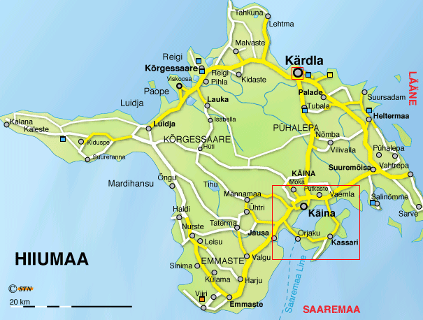 MERI JA EESTIMAA: HIIUMAA.