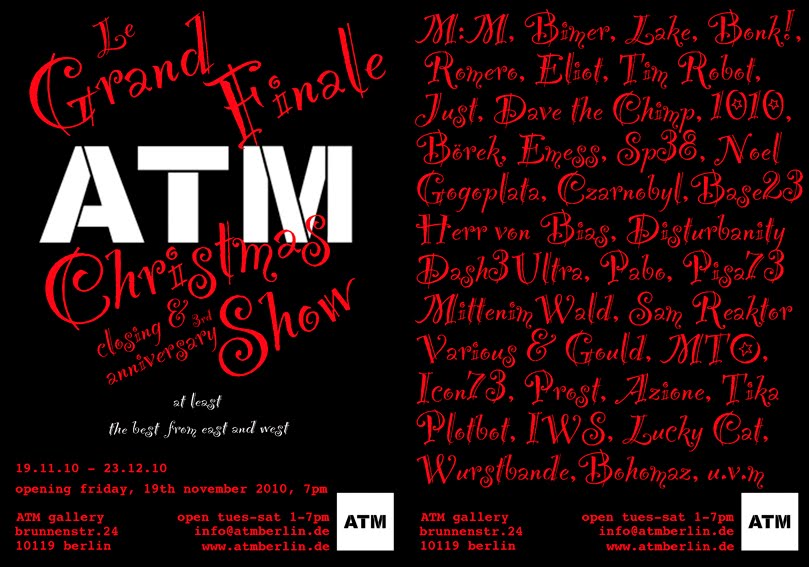 mittenimwald: Le Grand Finale @ ATM Gallery. Berlin