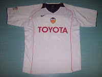 SELAMAT DATANG: 2004/2005 Valencia Pablo Aimar Home Jersey