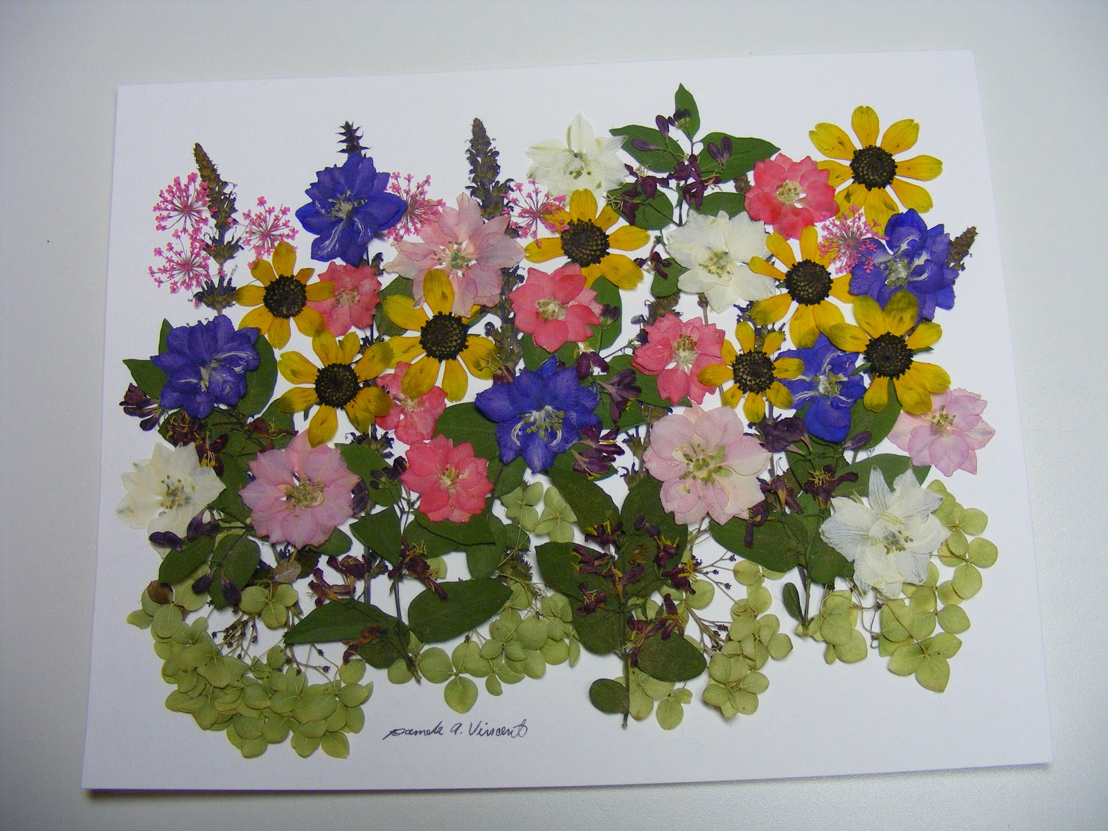 Creative Chicks Cafe: Pressed Flower Creations " When You Look At Them ...
