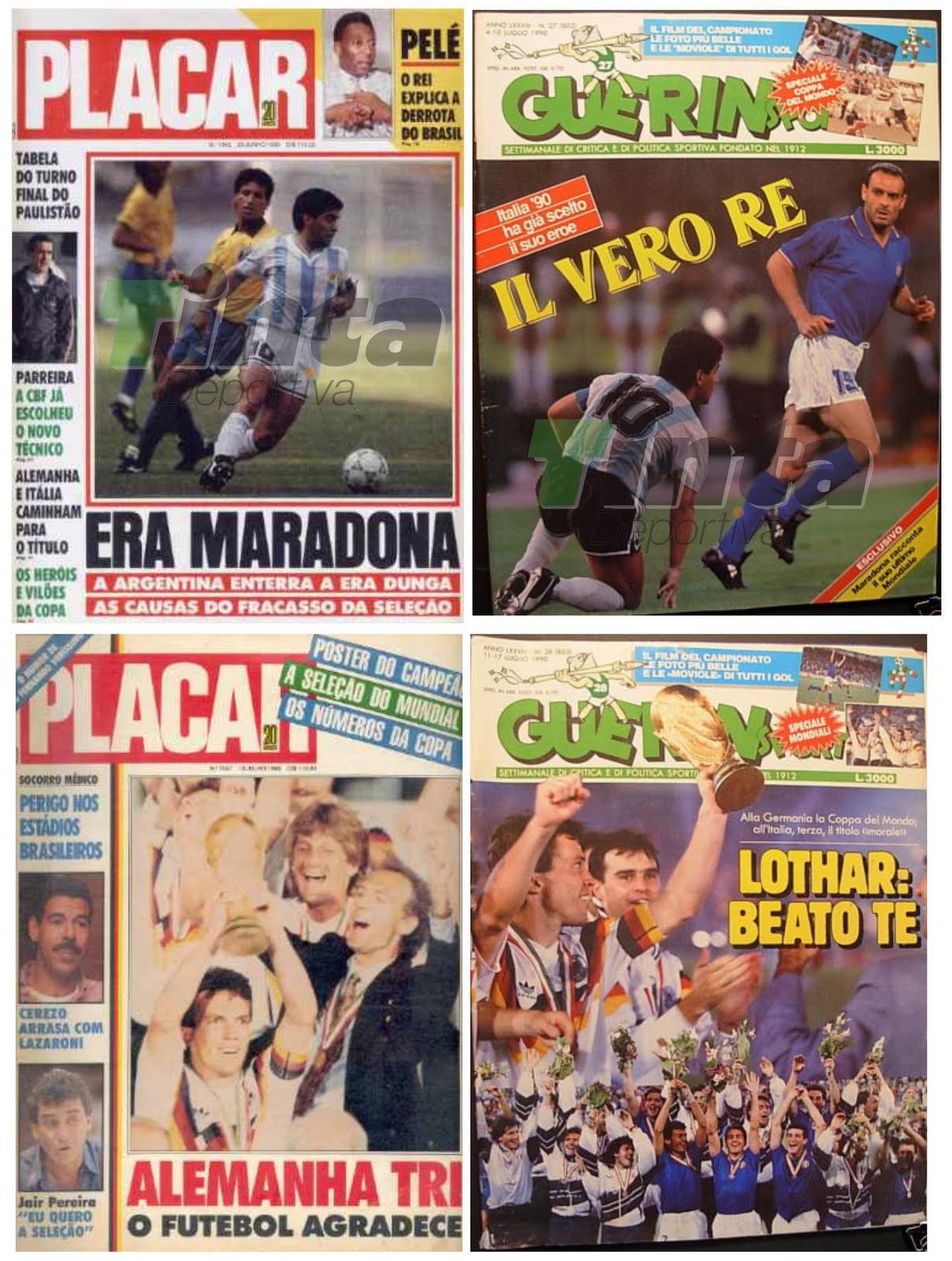 TINTA DEPORTIVA: La historia del Mundial a través de las portadas de ...