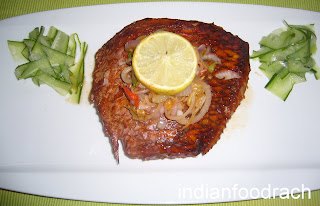INDIAN FOOD: Grilled fish (Indian style)