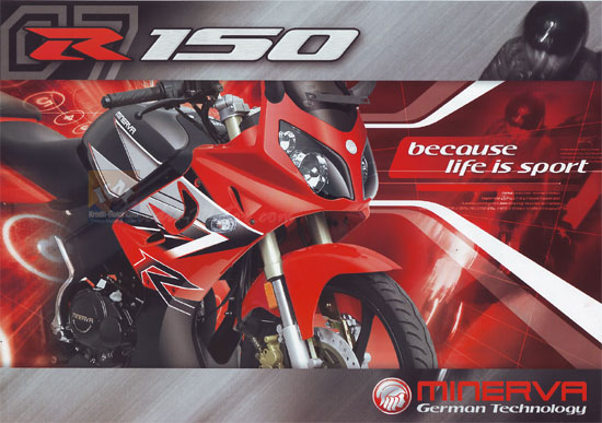 Minerva Sachs R150 VX Sport Motorcycle