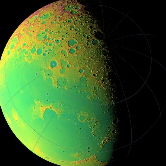 NASA's LRO Creating Unprecedented Topographic Map of Moon ~ Nasa Space News