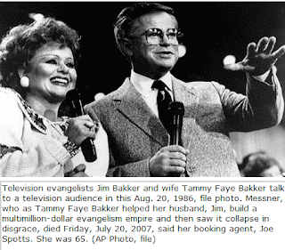 Capt. Spaulding's World: Tammy Faye Bakker-Messner Dead