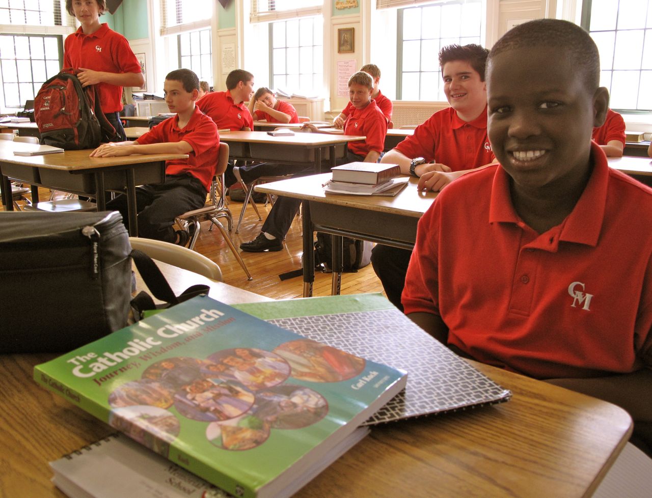 Catholic Memorial School Blog: CM Life in Photos: Eighth grade begins