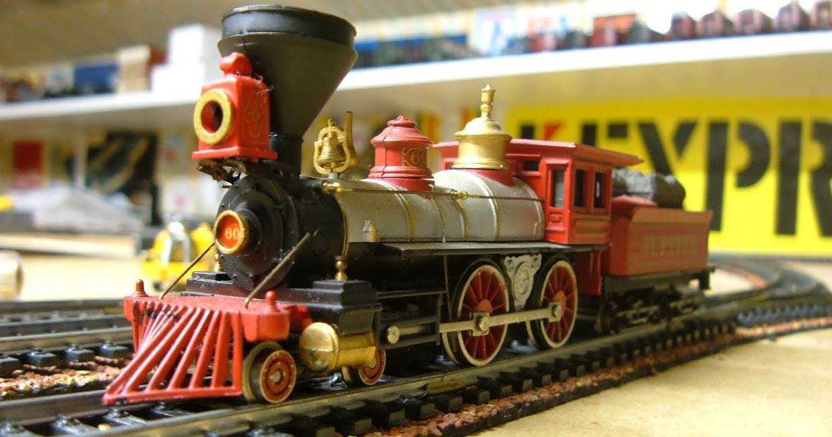 Le train d'olivier: Vapeur Jupiter 4-4-0 CPRR Bachmann