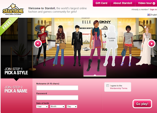 NEW STARDOLL START PAGE | Stardoll's Most Wanted...
