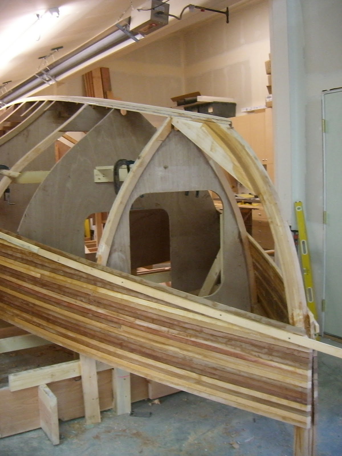 Building a NorthSea 29: The Learning Curve of Strip Planking