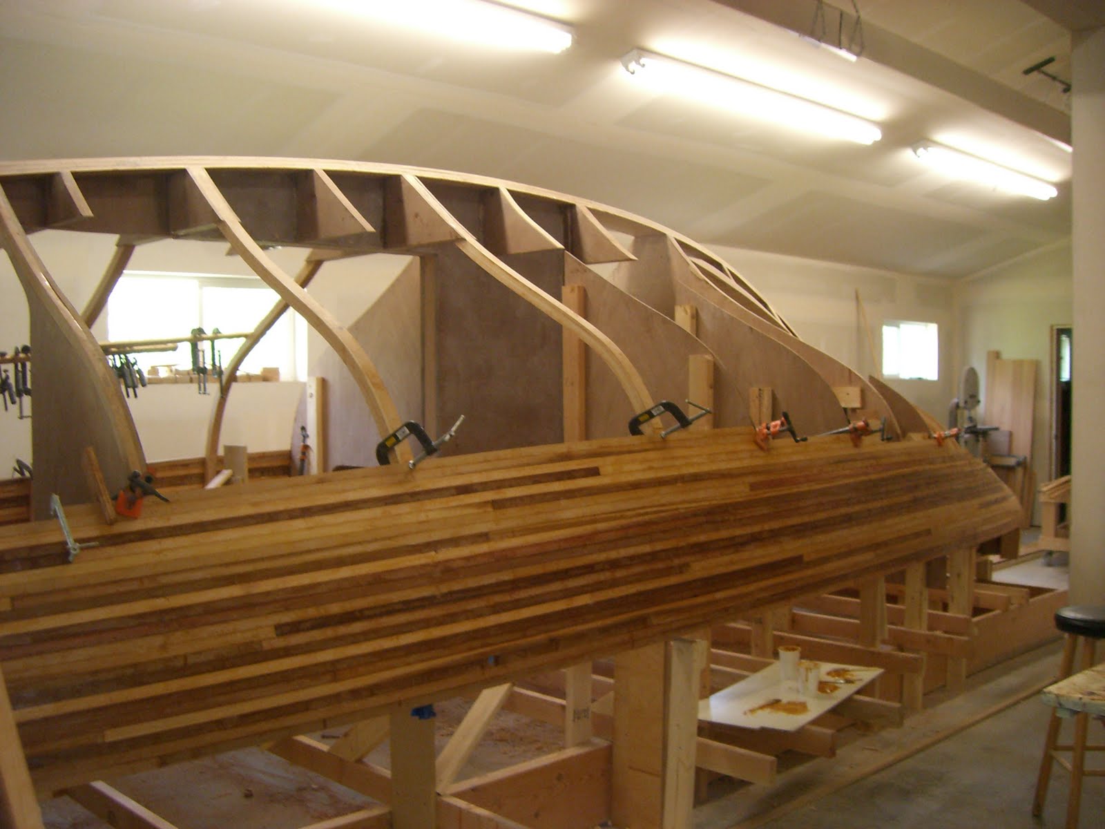 Building a NorthSea 29: The Learning Curve of Strip Planking