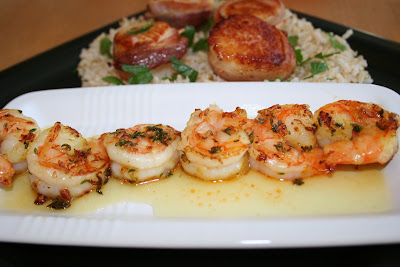 Crostini and Chianti: Limoncello Shrimp