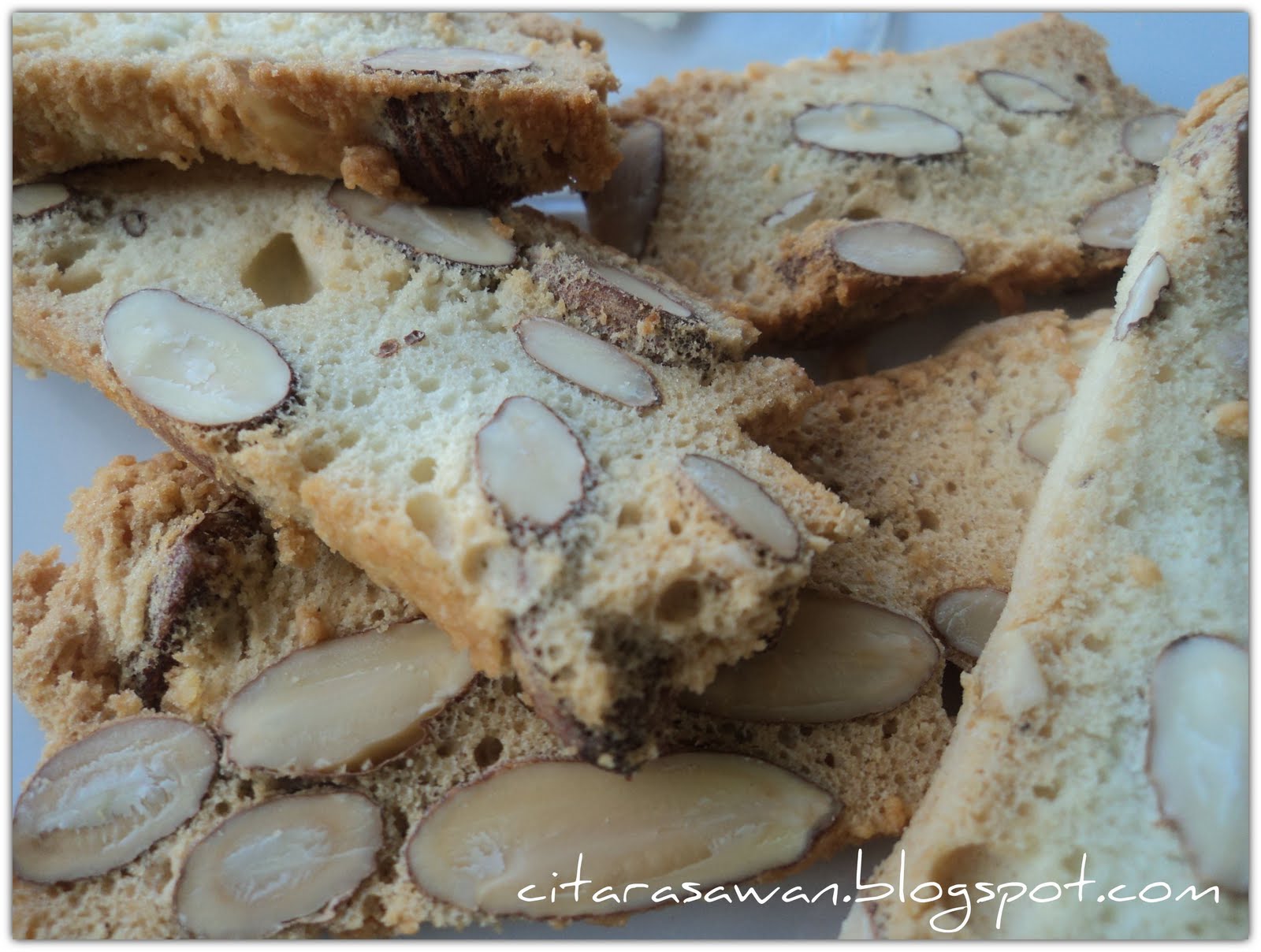 Almond Biscotti / Biskut Almond Biscotti ~ Must Read!