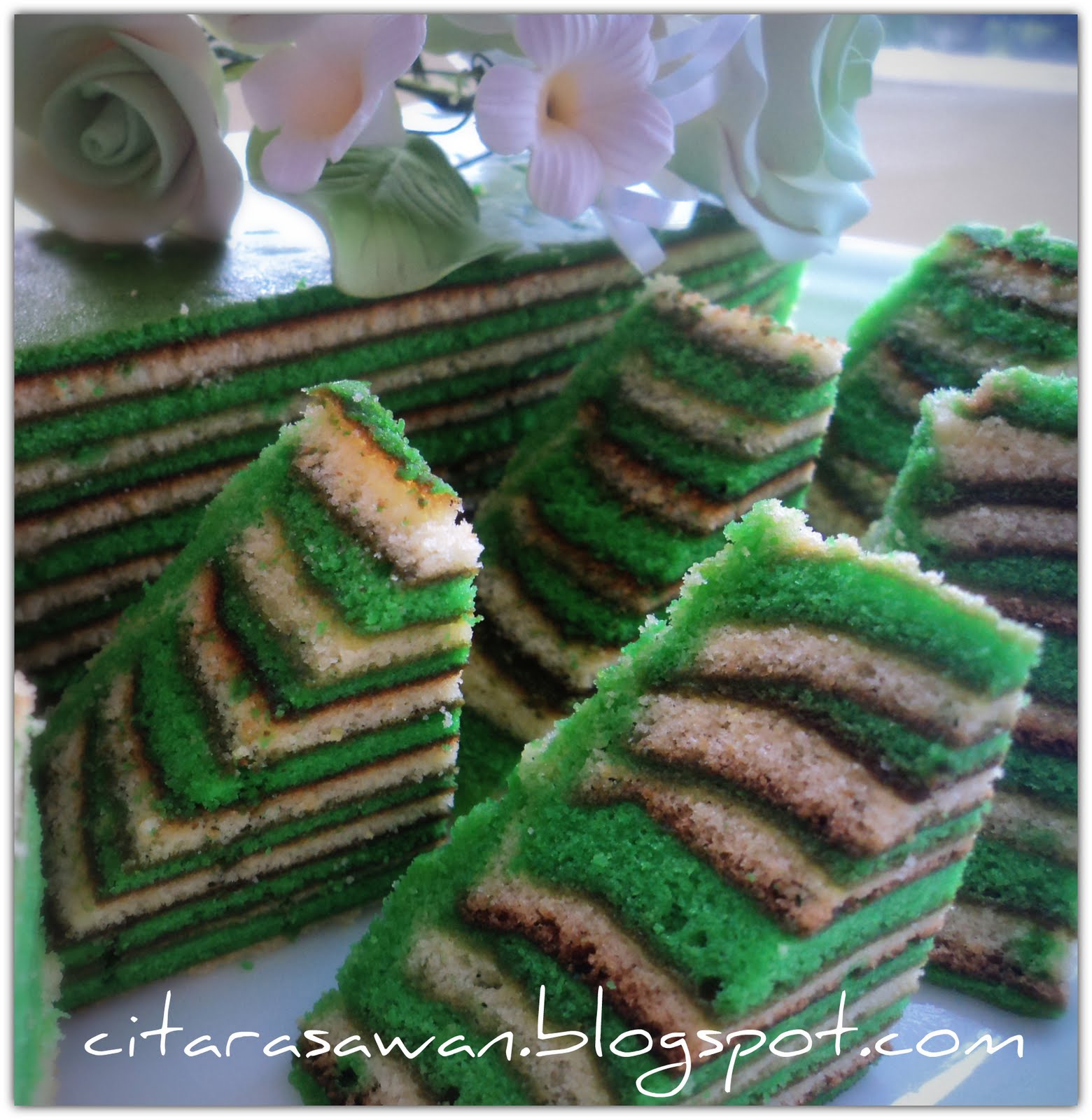 Kek Lapis Pandan ~ Must Read!