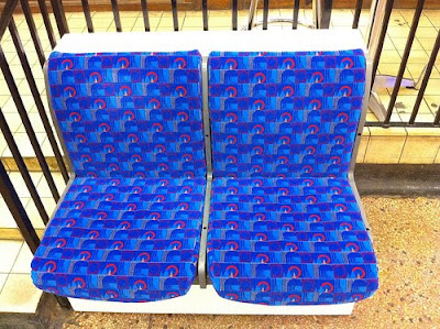 FORMAT*01: New pattern for seats on the London Underground