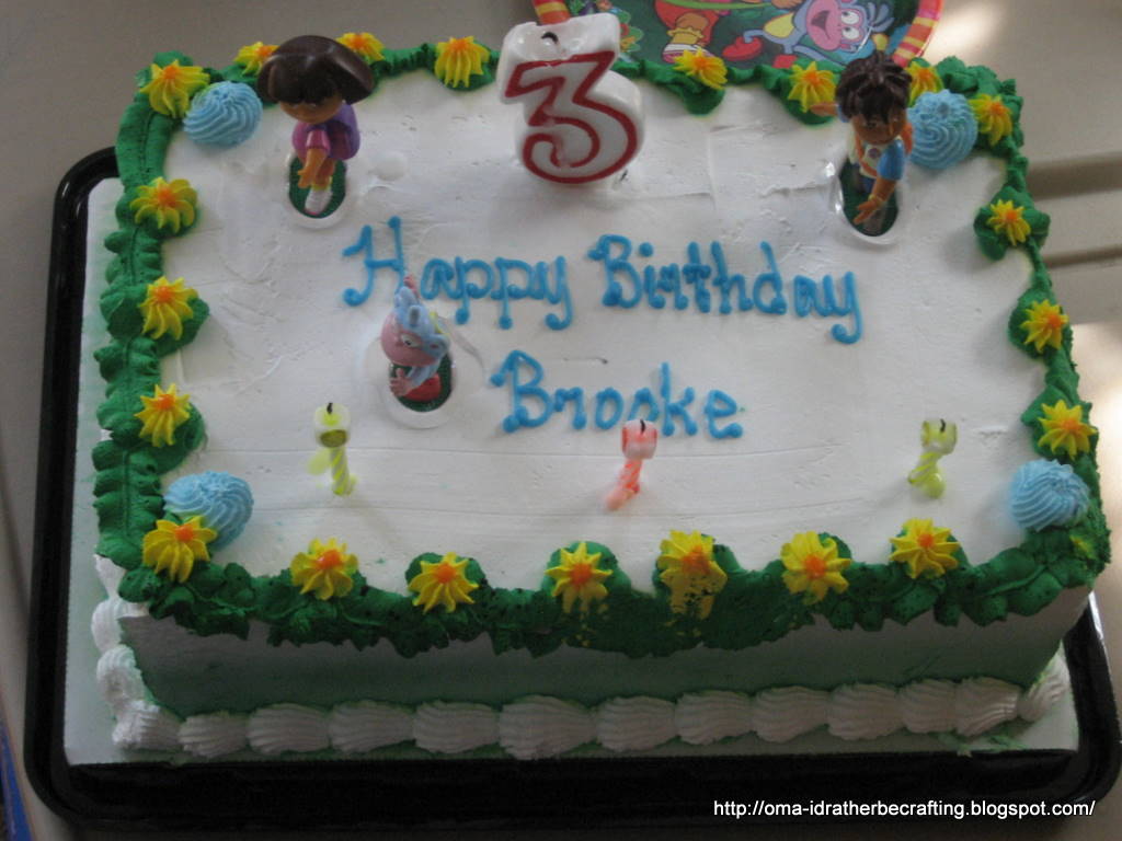 I'd rather be crafting: Happy Birthday Brooke!
