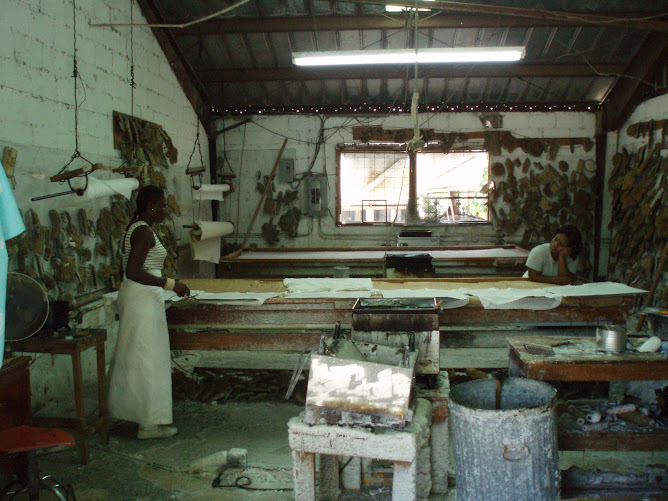 ANDROS ISLAND: Androsia Fabric Video