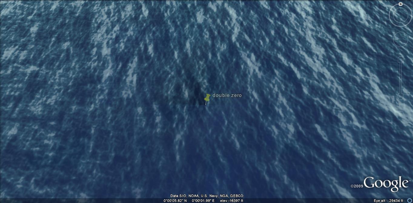 The whole damn world: 0° 0'0.00" lat 0° 0'0.00" long