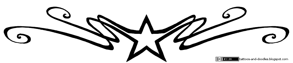 Tattoos and doodles: Stars