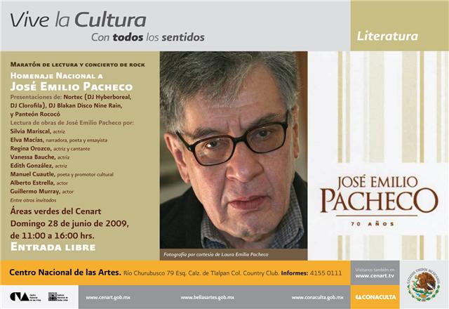 Blog Literario (José Emilio Pacheco): Homenajes