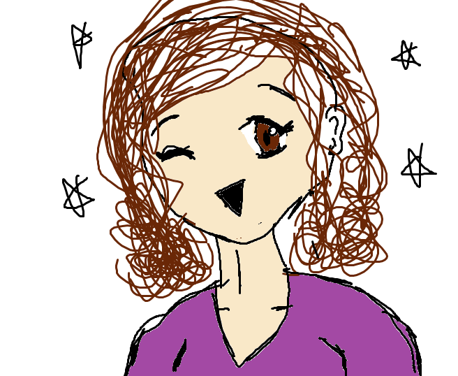 Poof My Imagination!: tried to draw momo...